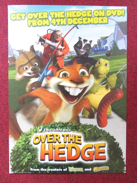 OVER THE HEDGE Dvd Poster Bruce Willis Steve Carell 2006 £13.29 ...