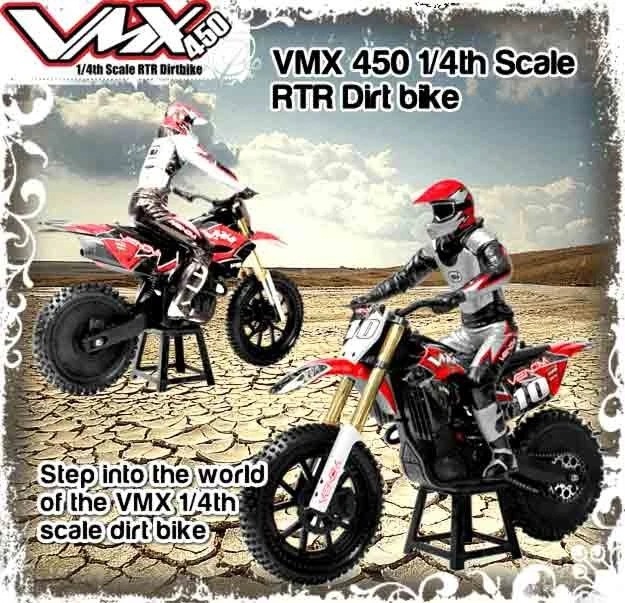 VENOM VMX 450 1/4 Scale RTR Dirtbike - Waterproof - RED £311.66 ...
