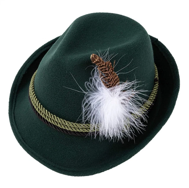 TRACHTENHUT BAYERISCHER JAGD Jäger Bayern Hut Gams Oktoberfest ...