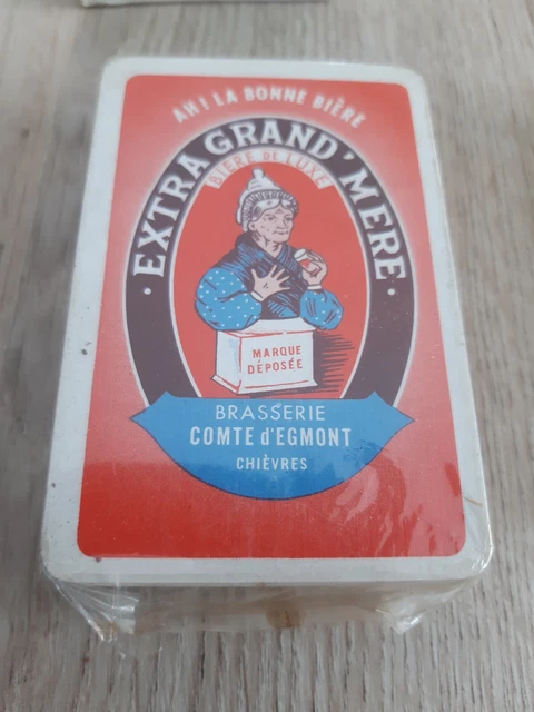 ANCIEN JEU DE 52 Cartes COMPLET BLISTER NEUF BIERE EXTRA GRAND'MERE ...
