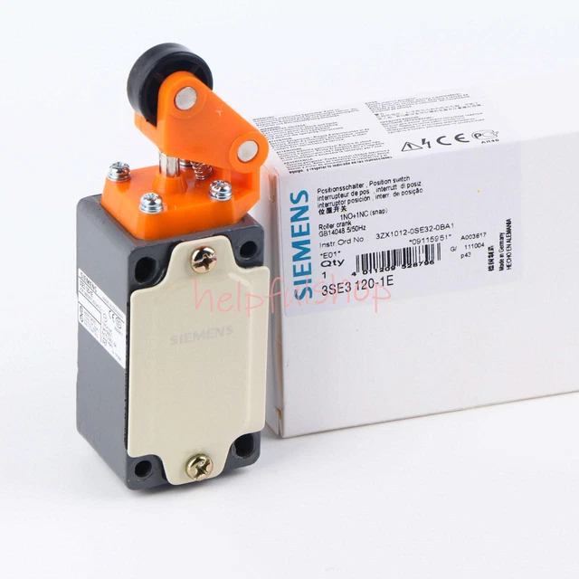1PC SIEMENS 3SE3120-1E Limit Switch 3SE3 120-1E In Box New $67.05 ...