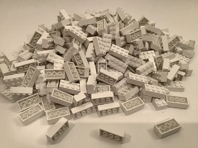 MEGA BLOKS WHITE Blocks Bricks 2X4 Lot 2 Pounds $22.49 - PicClick CA