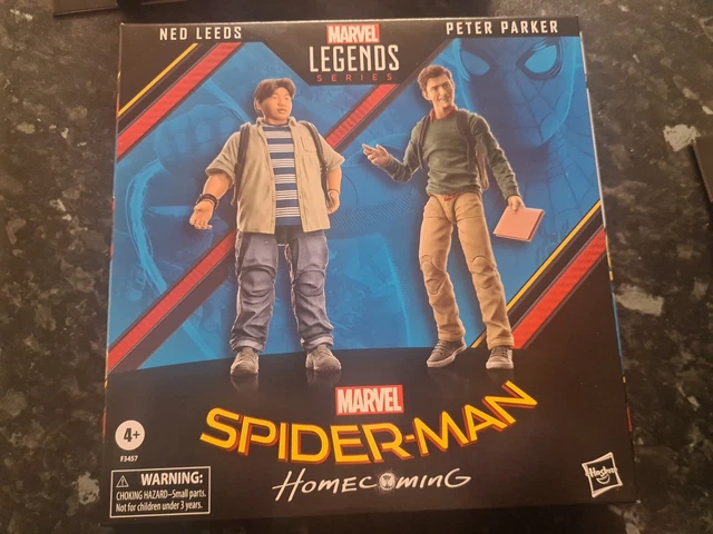 MARVEL LEGENDS SPIDER-MAN Peter Parker and Ned Leeds Action Figures ...