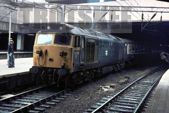 35MM SLIDE BR British Railways Diesel Loco Class 50 50038 c1978 ...