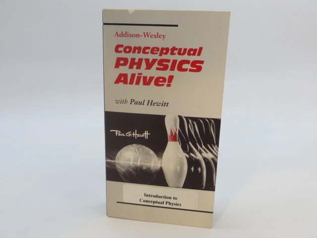 CONCEPTUAL PHYSICS ALIVE! - Introduction (VHS Movie) Addison - Wesley ...