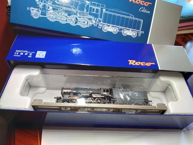 ROCO 72154 - Locomotiva a vapore 2610 del Corpo dei trasporti USATC D/C ...