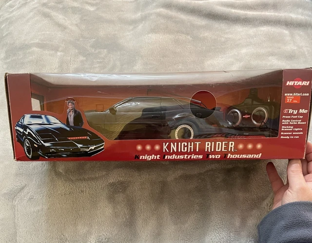KNIGHT RIDER KITT Auto Radio comandata 1:15 Modellino Hitari radio ...
