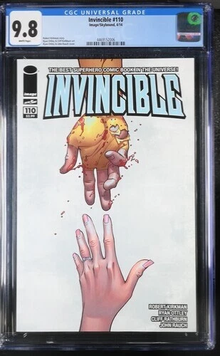INVINCIBLE #110 (IMAGE / Skybound RARE Controversial Issue) CGC 9.8 £ ...