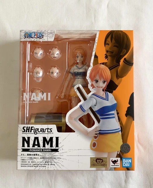 FIGURINE ARTICULÉE BANDAI S.H.Figuarts ONE PIECE NAMI ROMANCE DAWN EUR ...