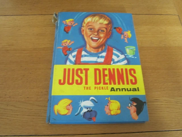 JUST DENNIS (THE PICKLE) Annual - Year 1960's - UK Annual £19.99 ...