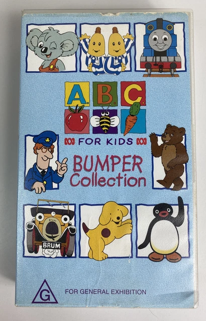 ABC FOR KIDS - " Bumper Collection" VHS Rare Video Tape For Children £ ...