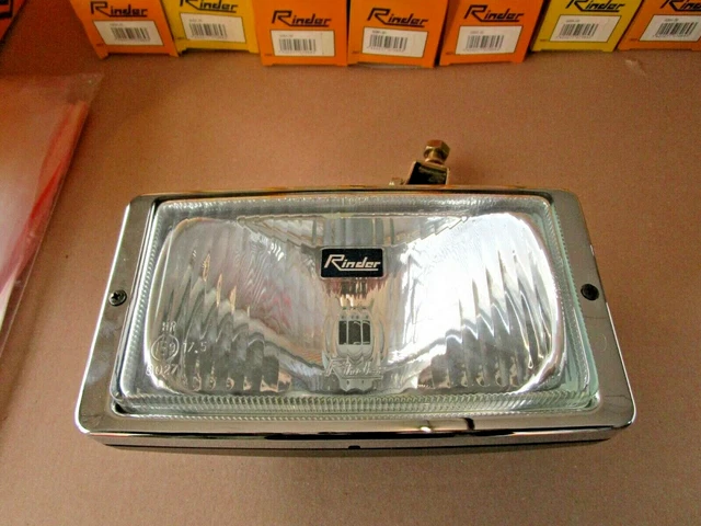 UNIVERSAL TRUCK COMMERCIAL Vehicles Chrome High Beam Headlight H3 24V ...