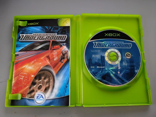 NEED FOR SPEED Underground Microsoft Original Xbox £4.97 - PicClick UK