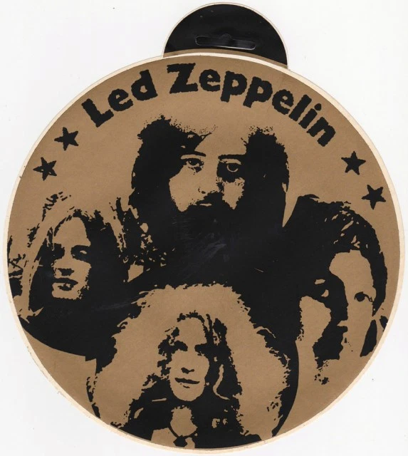 LED ZEPPELIN - Original - Aufkleber - 70er Jahre - Sticker - 20cm. EUR ...