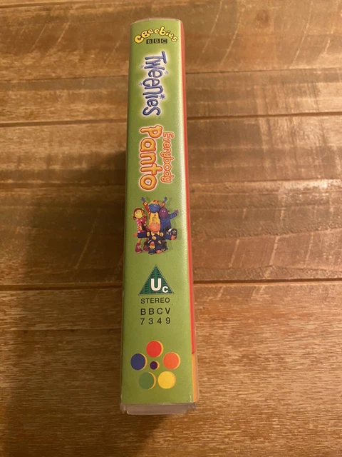 TWEENIES EVERYBODY PANTO VHS Video New Sealed CBeebies Jake Milo Fizz ...