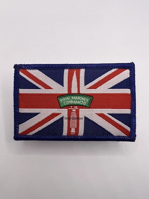 ROYAL MARINES COMMANDO TRF Union Jack Flag TRF British Flag Hook And ...