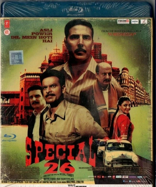 SPECIAL 26 - BOLLYWOOD BLU-RAY. Akshay Kumar, Kajal Aggarwal, Manoj ...