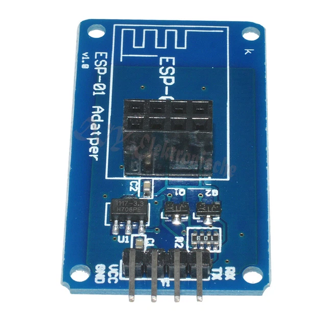 ESP8266 SERIAL WI-FI Wireless ESP-01 Adapter Module 3.3V 5V Compatible ...