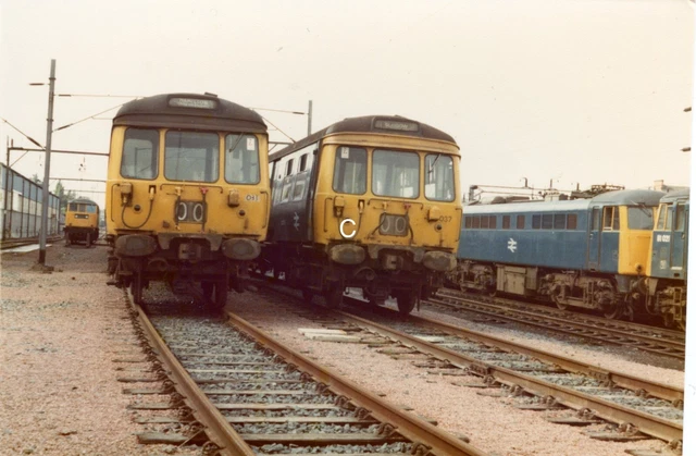 BRITISH RAILWAY B.R Photograph Class Emu 303 - 031 & 037 Glasgow S R 23 ...