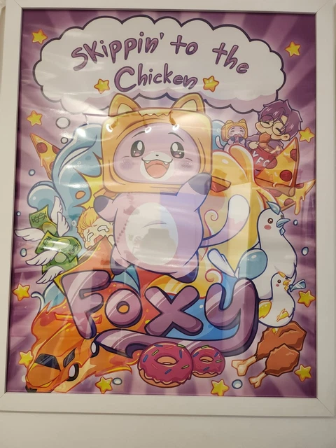 LANKYBOX POSTER COLLECTION - Foxy, Boxy and Rocky FRAMED Posters £0.99 ...