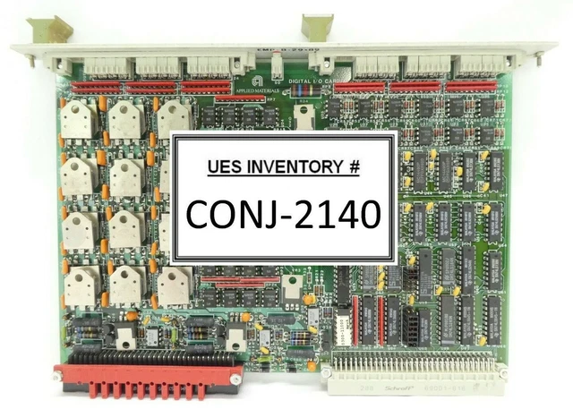 CARTE PCB NUMÉRIQUE d'E/S AMAT Applied Materials 0100-11002 Rev. C ...