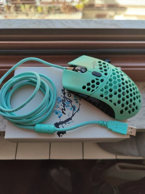 FINALMOUSE AIR58 NINJA Gaming Mouse - Cherry Blossom Blue - Blu Ultra ...