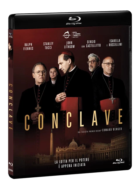 CONCLAVE - BD (Blu-ray) Ralph Fiennes Stanley Tucci John Lithgow Edward ...