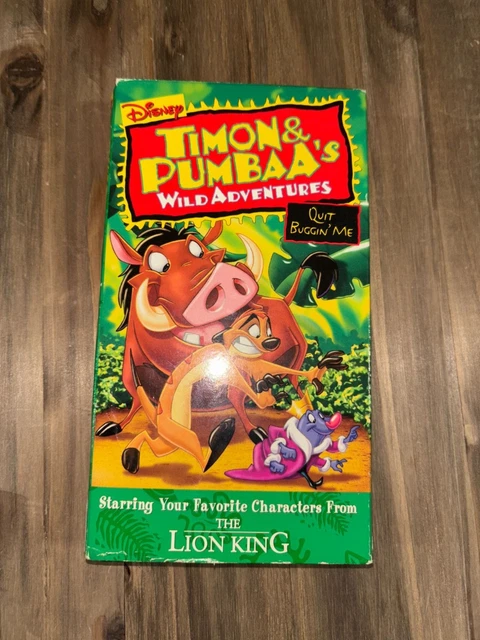 TIMON AND PUMBAA Three VHS Lot Bundle £13.38 - PicClick UK