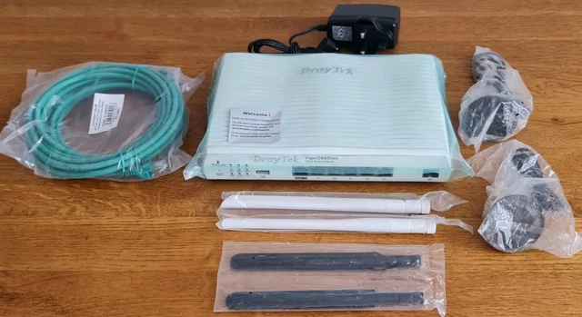 ROUTEUR VPN FFTC Draytek 2865LAC ADSL2/VDSL2 Gig double bande WiFi 3/4G ...