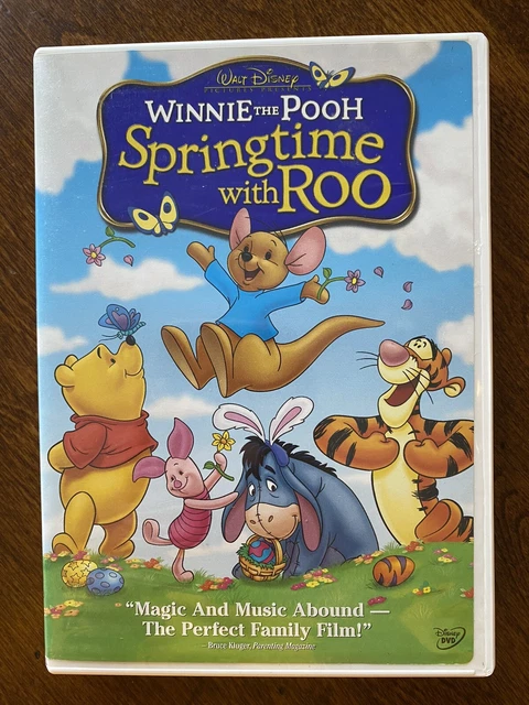 WINNIE THE POOH - Springtime with Roo (DVD, 2004) Jimmy Bennett, Jim Cu ...