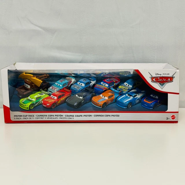 DISNEY PIXAR CARS PISTON CUP RACE 11-PACK CHINA CAM SPINNER CARL ...