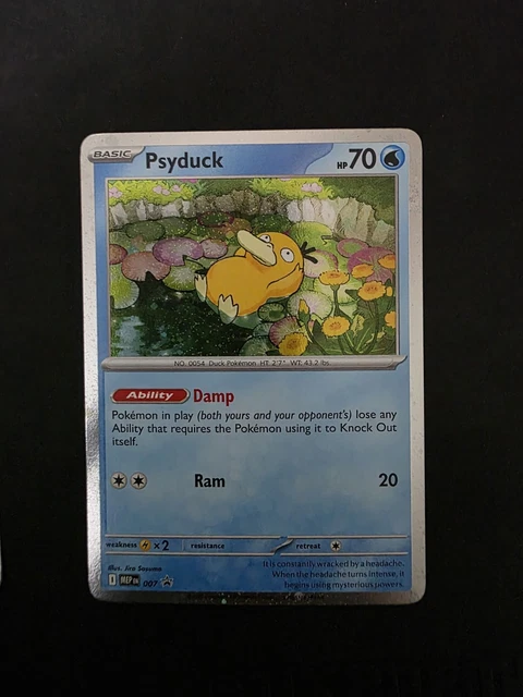 POKEMON TCG PSYDUCK & Golduck Promos Mega Evolution 007/008 Pack Fresh ...