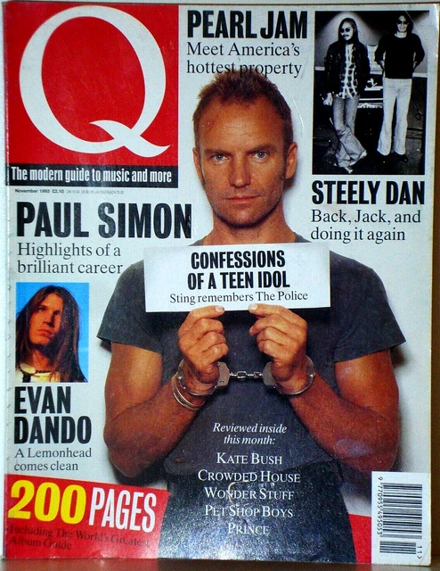 Q MAGAZIN 86 DIE POLIZEI Brian Eno PERLENMARMELADE Gary Numan SISTERS ...