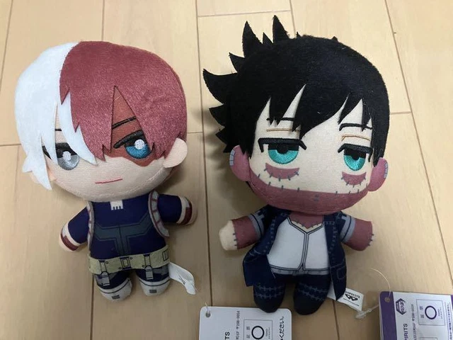 MY HERO ACADEMIA Shoto Todoroki Dabi Tomonui Plush Doll 2Set Keychain ...