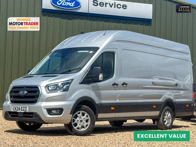 2024 FORD TRANSIT 2.0 EcoBlue Hybrid 130ps H3 Limited Van PANEL VAN ...