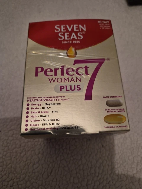 SEVEN SEAS PERFECT7 Woman Plus Multivitamins - 60 Capsules £16.15 ...