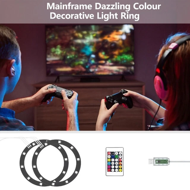 LED STRIPS LIGHT Decal LED Light for Disc Digital Edition Console £10. ...
