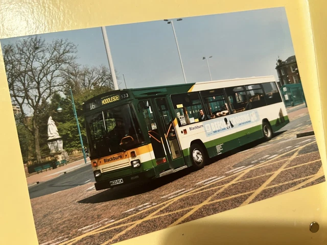 CLASSIC BUS COACH photo volvo b6 east lancs blackburn M533 RCW £0.99 ...
