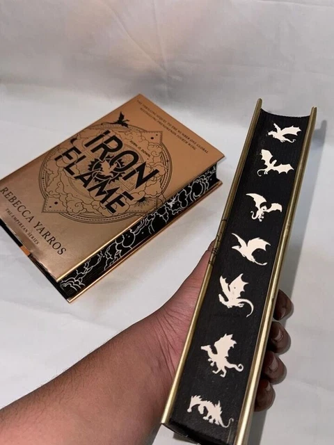 RARE* FOURTH WING By REBECCA YARROS Sprayed Edges RARE 7 Dragons ...