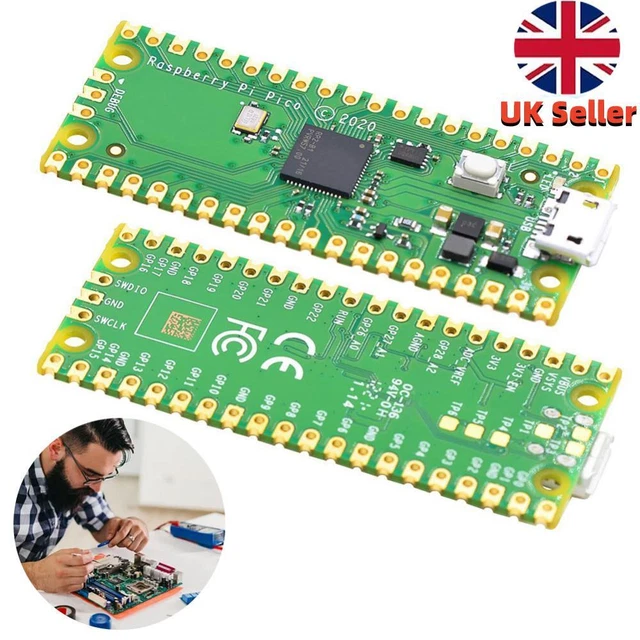 OFFICIAL RASPBERRY PI Pico Board TYPE-C / MICRO Low-Power Microcomputers Useful £7.35 - PicClick UK
