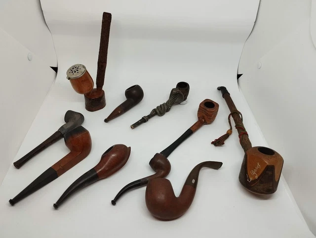 LOT DE 10 Pipes Chacom Bayard France Columbia Prior deluxe bruyère ...