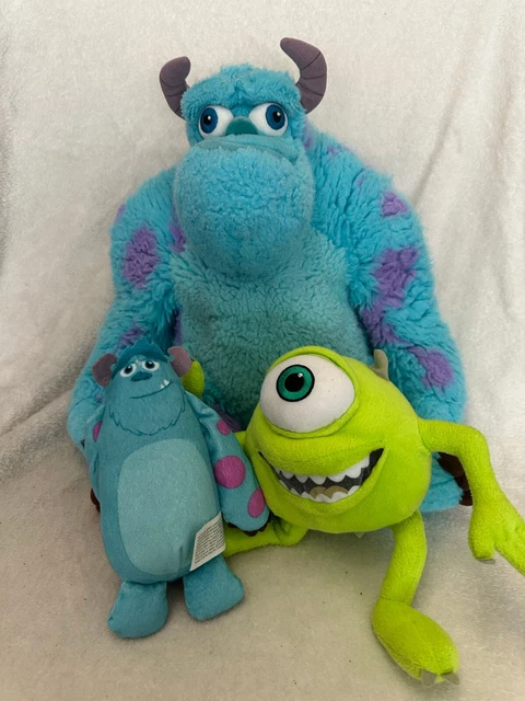 DISNEY PIXAR MONSTERS Inc Mike Sulley Sully bundle of soft toy plush £ ...