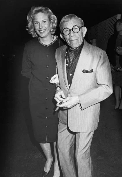 TEXAS SOCIALITE CATHY Carr partner American actor comedian George - Old ...