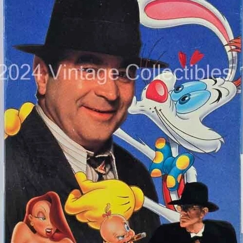 WHO FRAMED ROGER Rabbit Jessica Rabbit sexy pinup crime film OOP 1997 ...