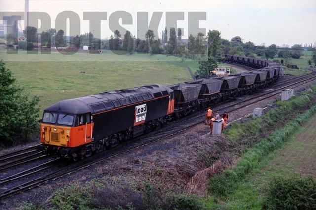 35MM SLIDE BR British Rail Diesel Loco Class 56 56112 Whitley Bridge ...