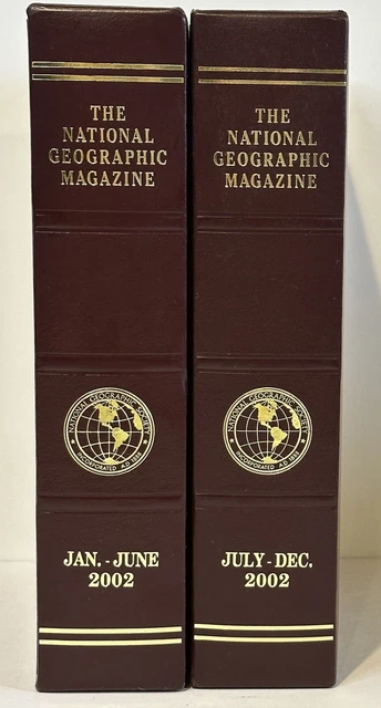 FULL YEAR NATIONAL Geographic 2002 With Flip Cover - Nice! £13.99 ...