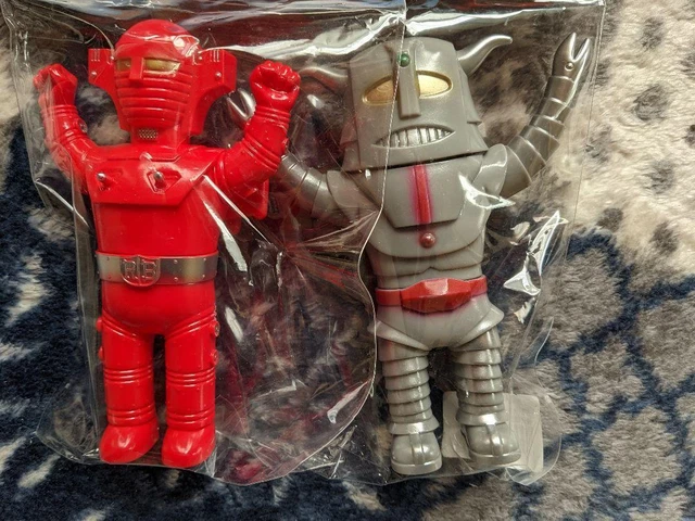JOUETS MONSTER MIND Super Robot Red Baron RB Big Bison Sofubi Figurine ...
