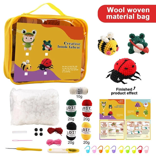 EXPLORE THE WORLD of Crochet with Woobles Crochet Kit Craft Cute and ...