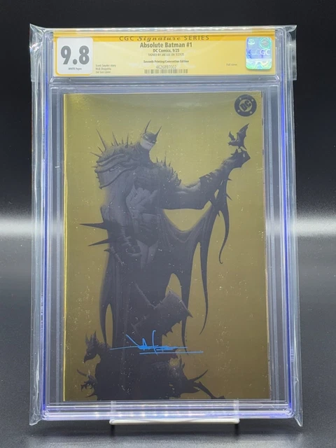 ABSOLUTE BATMAN #1 Jae Lee SDCC 2025 Exclusive Signed by Jae Lee £296. ...