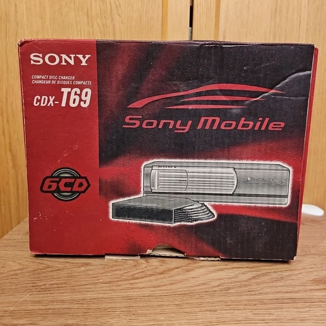 VINTAGE SONY XPLOD CDX-T69 Compact Disc 6 CD Changer Open Box £59.99 ...